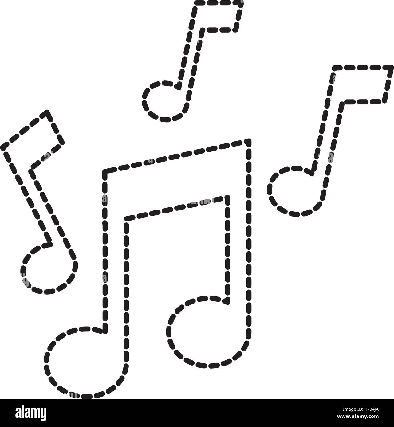 note music sound melody harmony icon Stock Vector Image & Art - Alamy