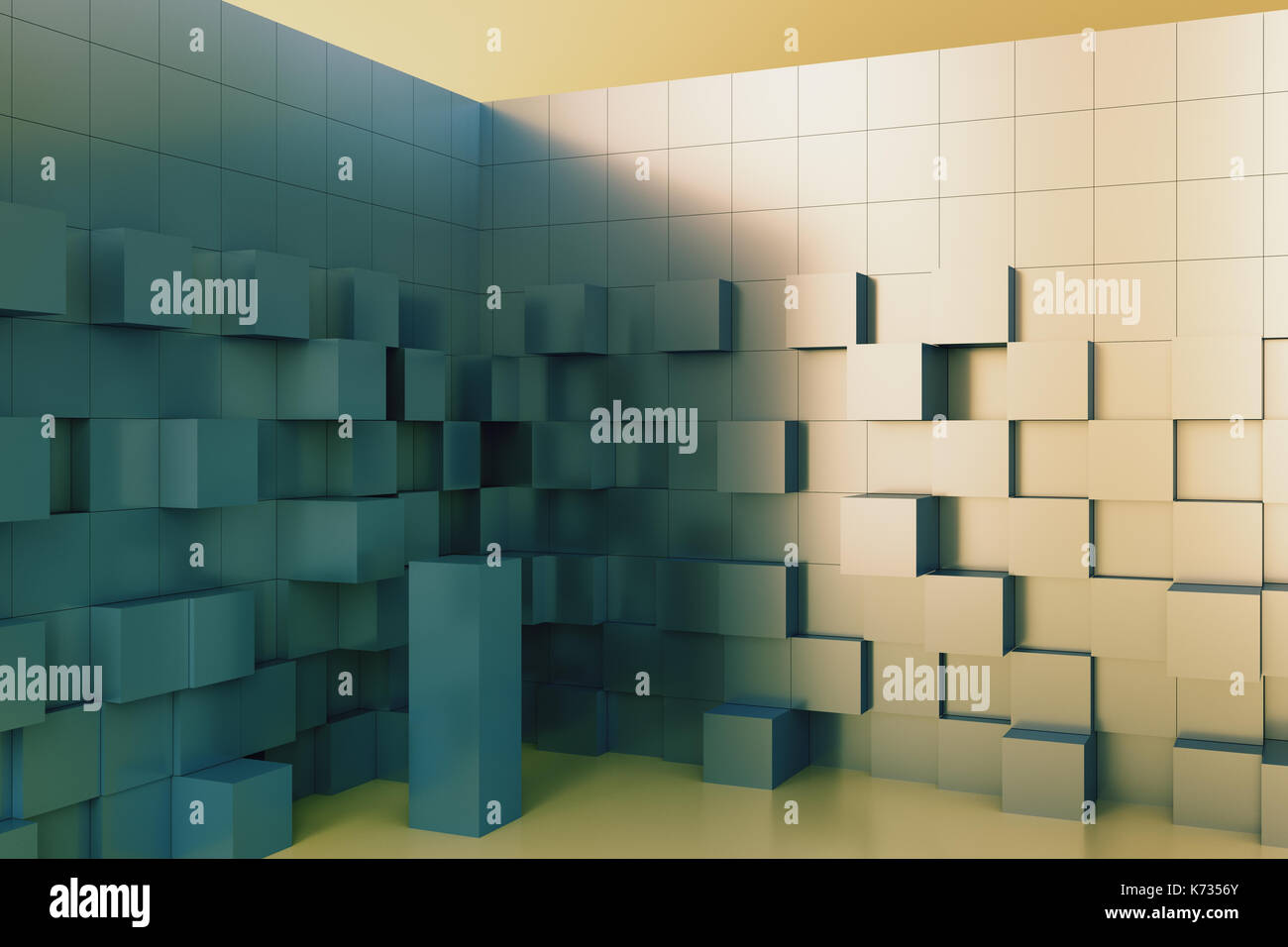 Cubical abstract texture hi-res stock photography and images - Alamy