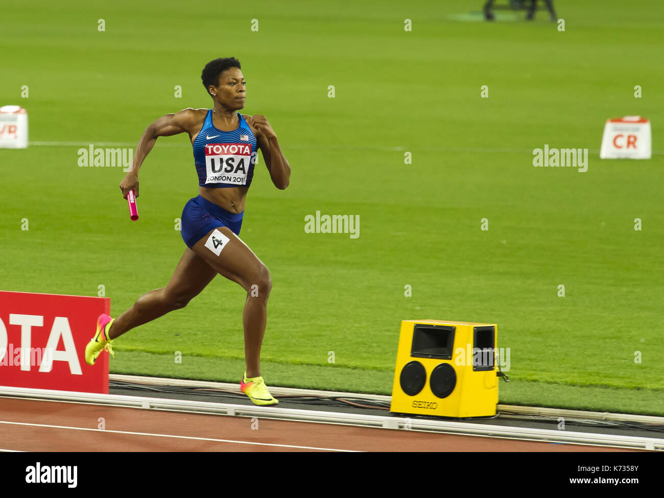 IAAF World Championships London 2017 - Women's 4 x 400m relay Finals ...