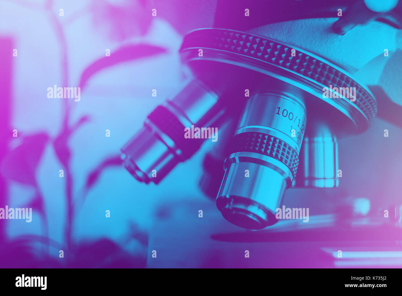 Optical microscope - science and laboratory equipment. Microscope for ...