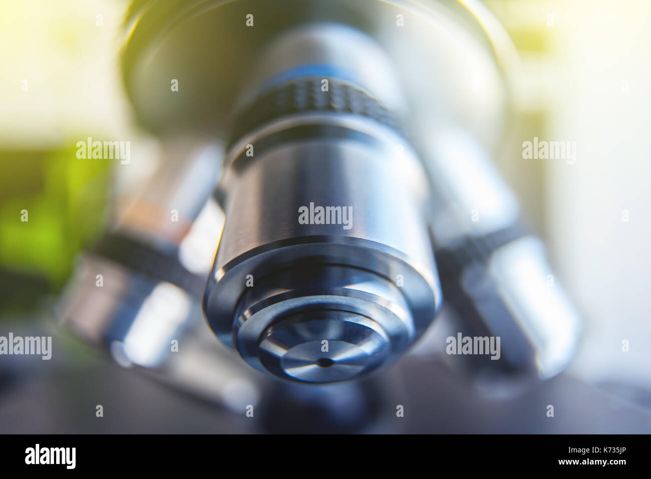 Optical microscope - science and laboratory equipment. Microscope for ...