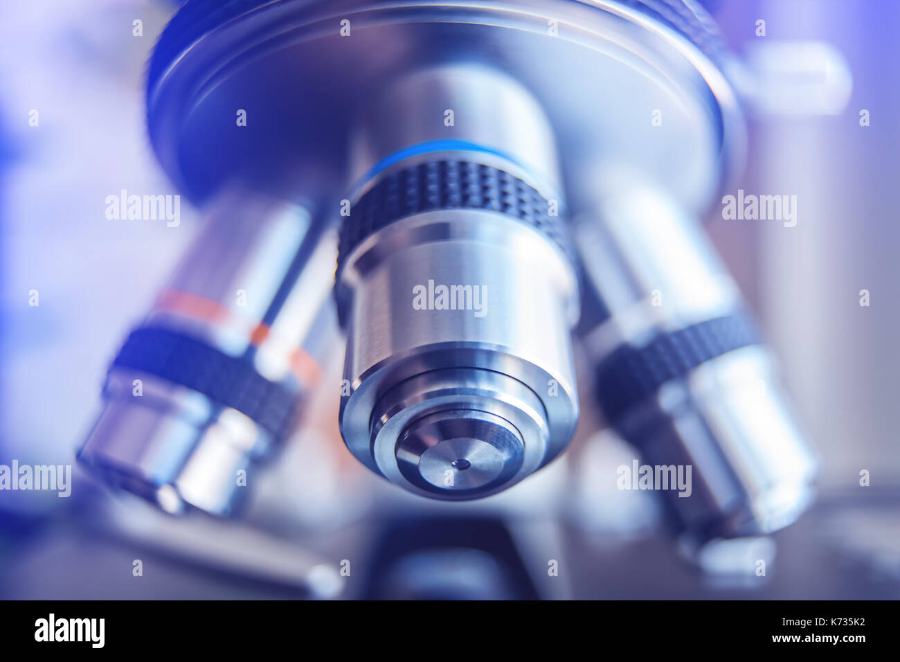 Optical microscope - science and laboratory equipment. Microscope for ...
