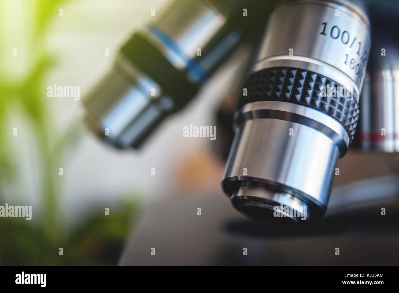 Optical microscope - science and laboratory equipment. Microscope for ...