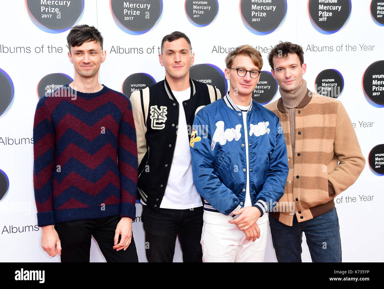 Edmund Irwin-Singer, Joe Seaward, Dave Bayley and Drew MacFarlane of ...