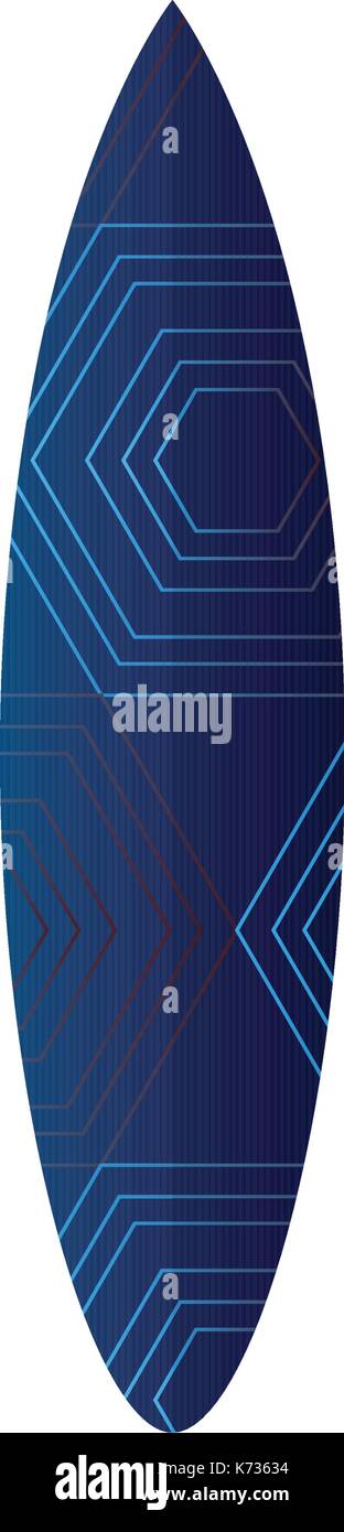 Isolated surfboard illustration Stock Vector Image & Art - Alamy