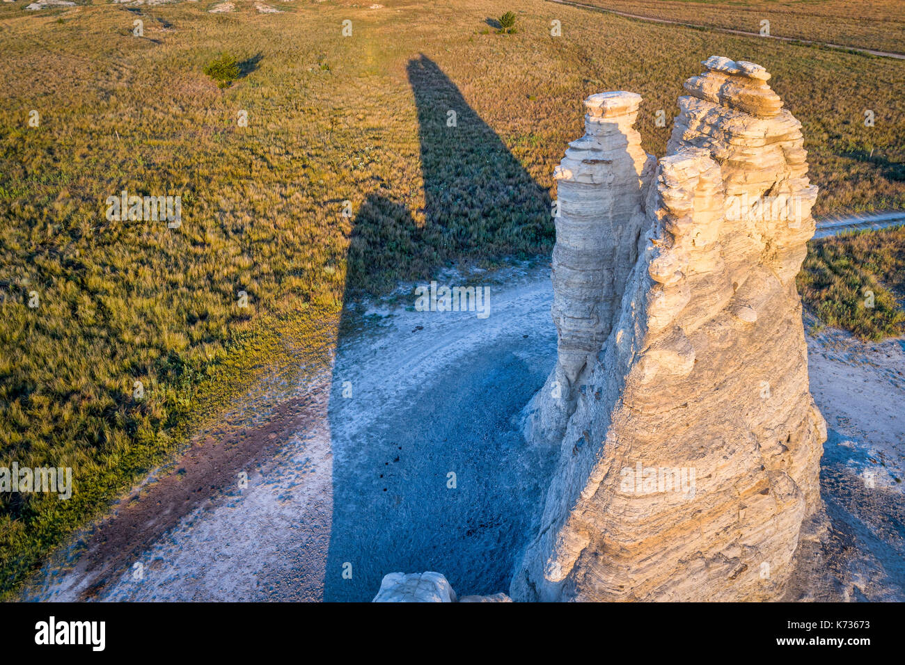 Kansas prairie aerial view hi-res stock photography and images - Alamy