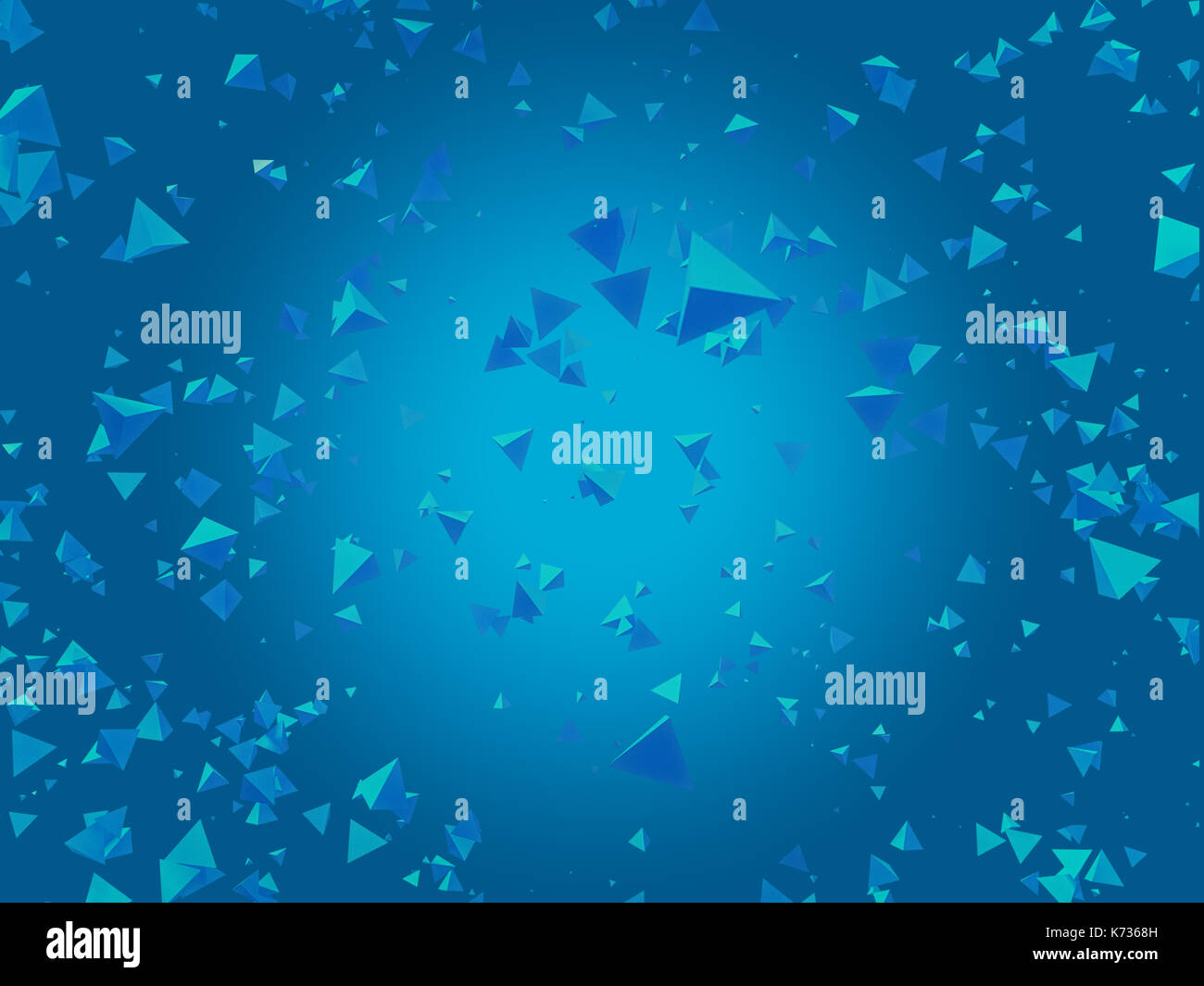 3d rendering of abstract particle cubes background Stock Photo - Alamy