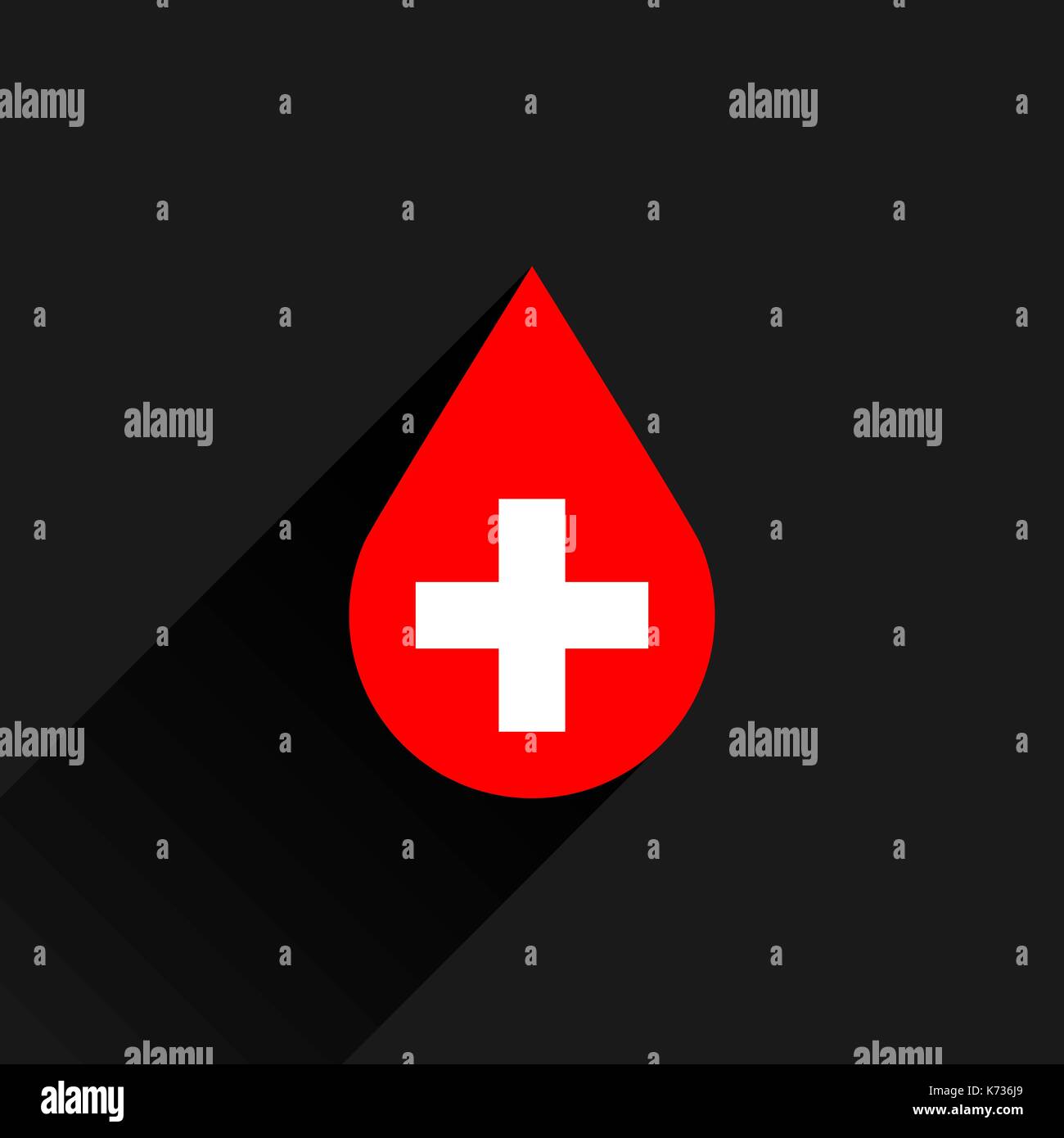 Blood drop cross hi-res stock photography and images - Alamy