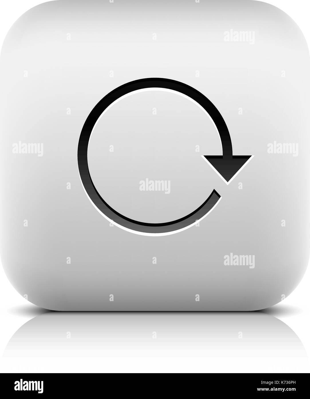 Turning a stone Stock Vector Images - Alamy