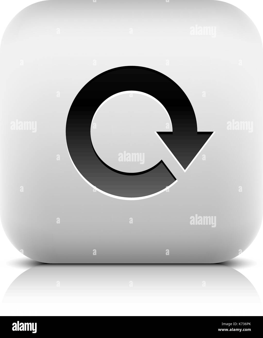 White marker stone Stock Vector Images - Alamy