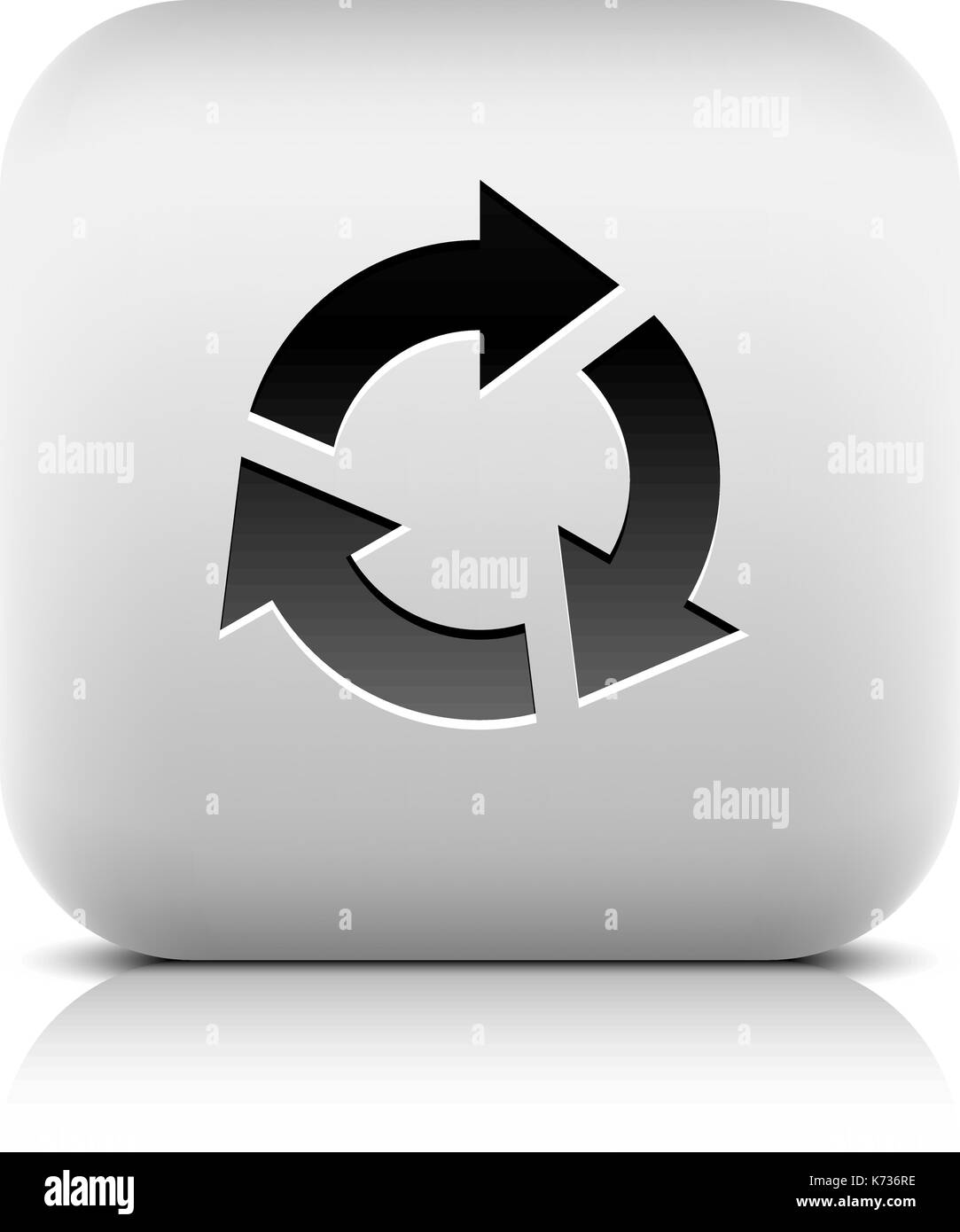 Spinning arrow Black and White Stock Photos & Images - Alamy