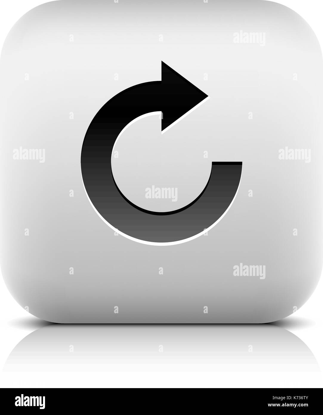 White marker stone Stock Vector Images - Alamy