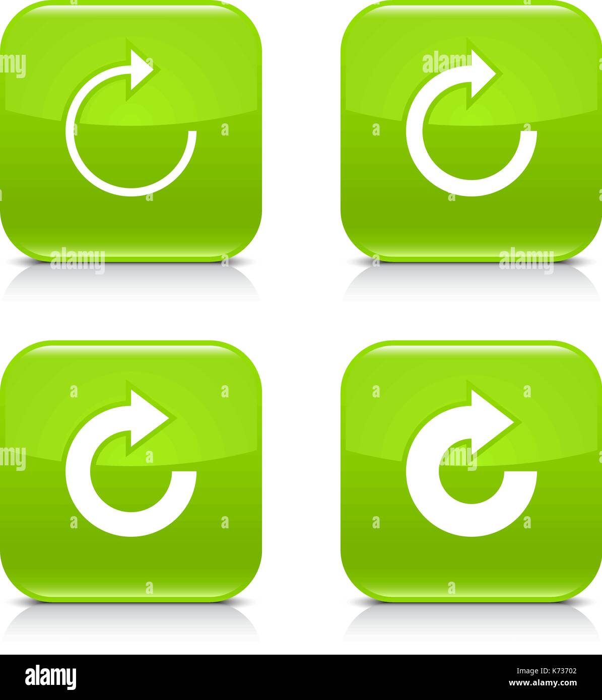 Refresh button black glass hi-res stock photography and images - Alamy