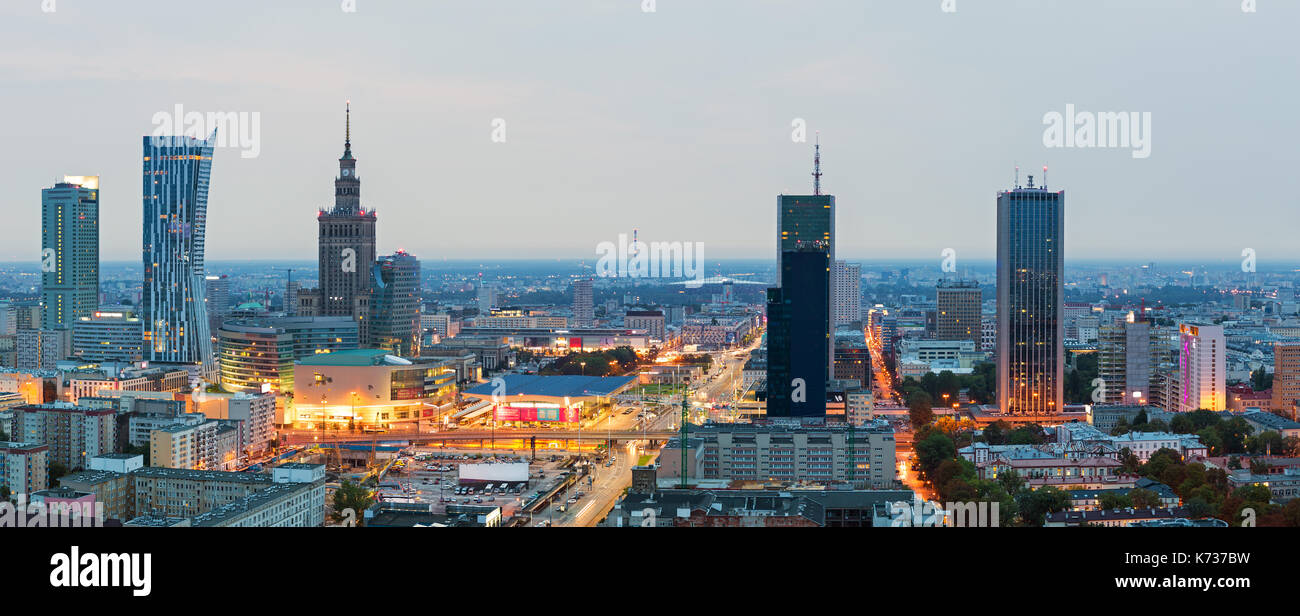 Warsaw landmarks hi-res stock photography and images - Alamy