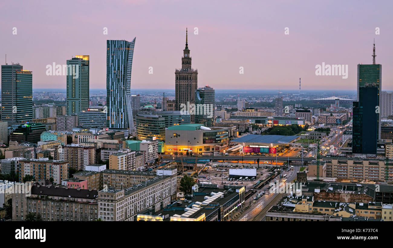 Warsaw landmarks hi-res stock photography and images - Alamy