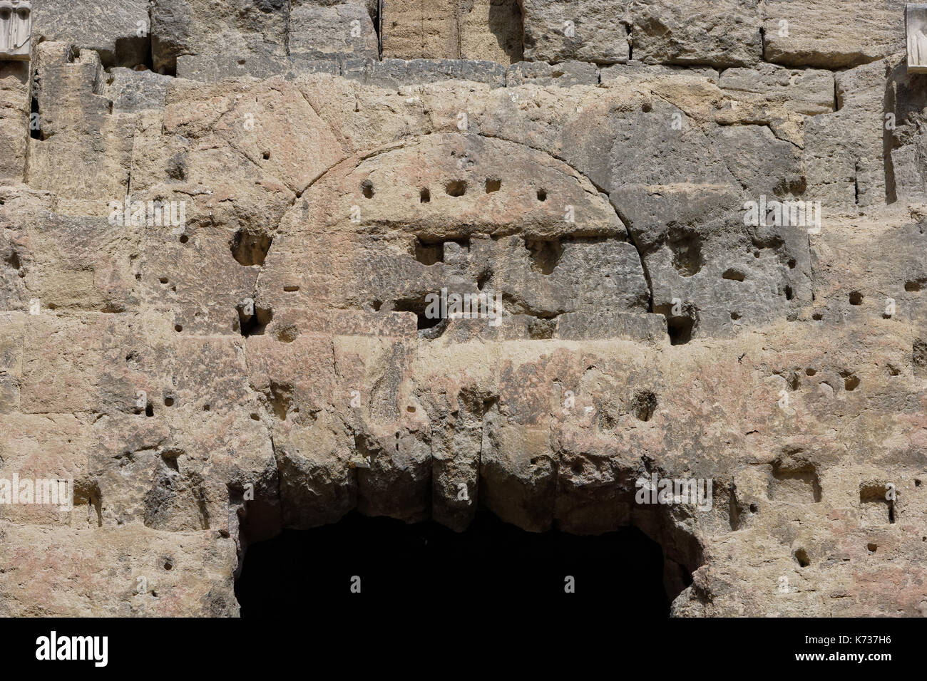 Roman amphitheatre in Orange in Southern France Stock Photo - Alamy