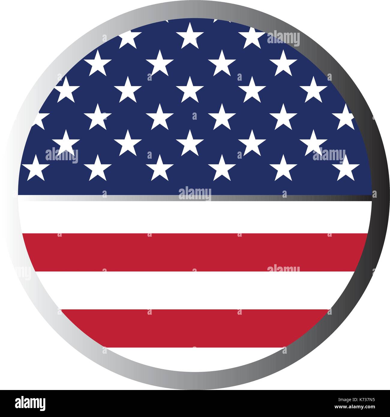 Army usa badge Stock Vector Images - Alamy