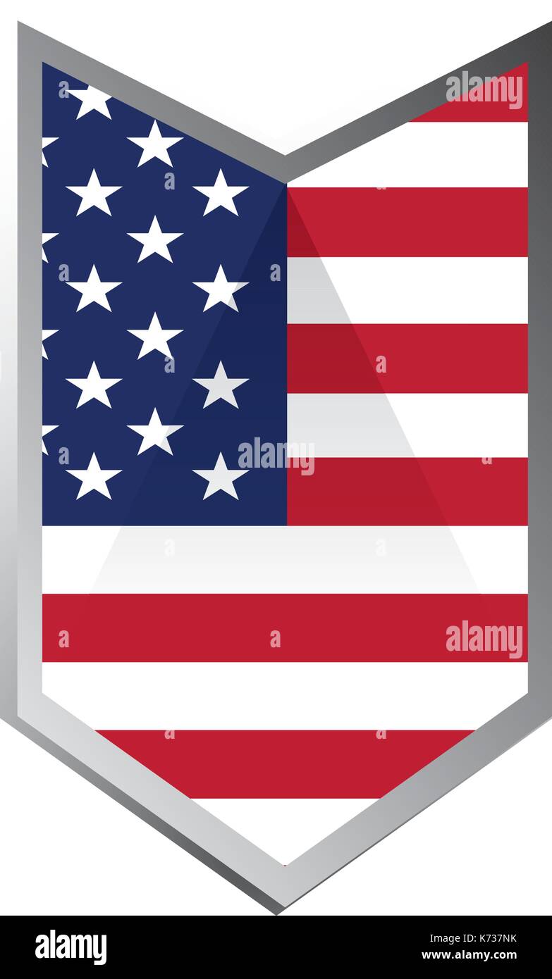 Isolated american badge Stock Vector Image & Art - Alamy