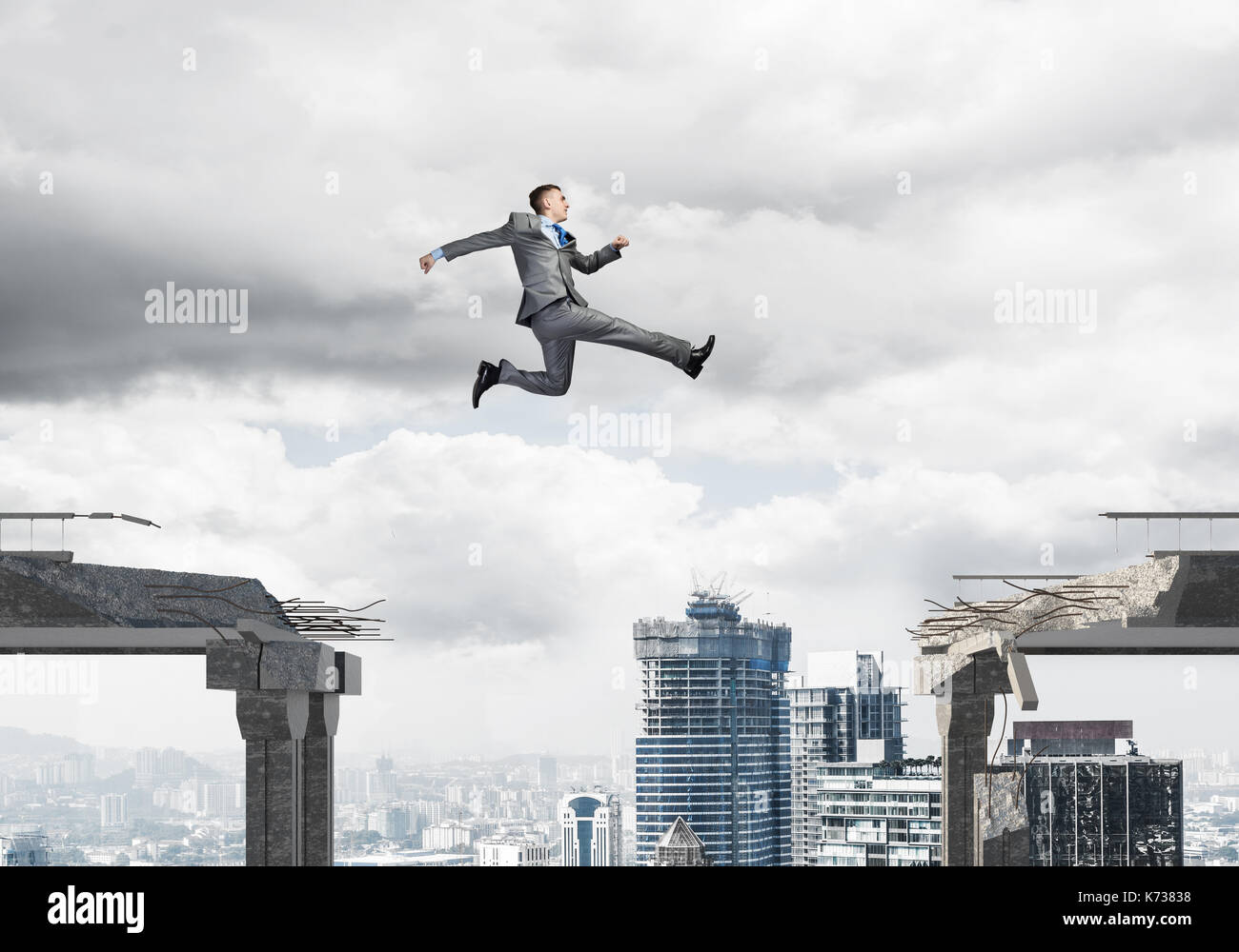 Problem and difficulties overcoming concept Stock Photo - Alamy