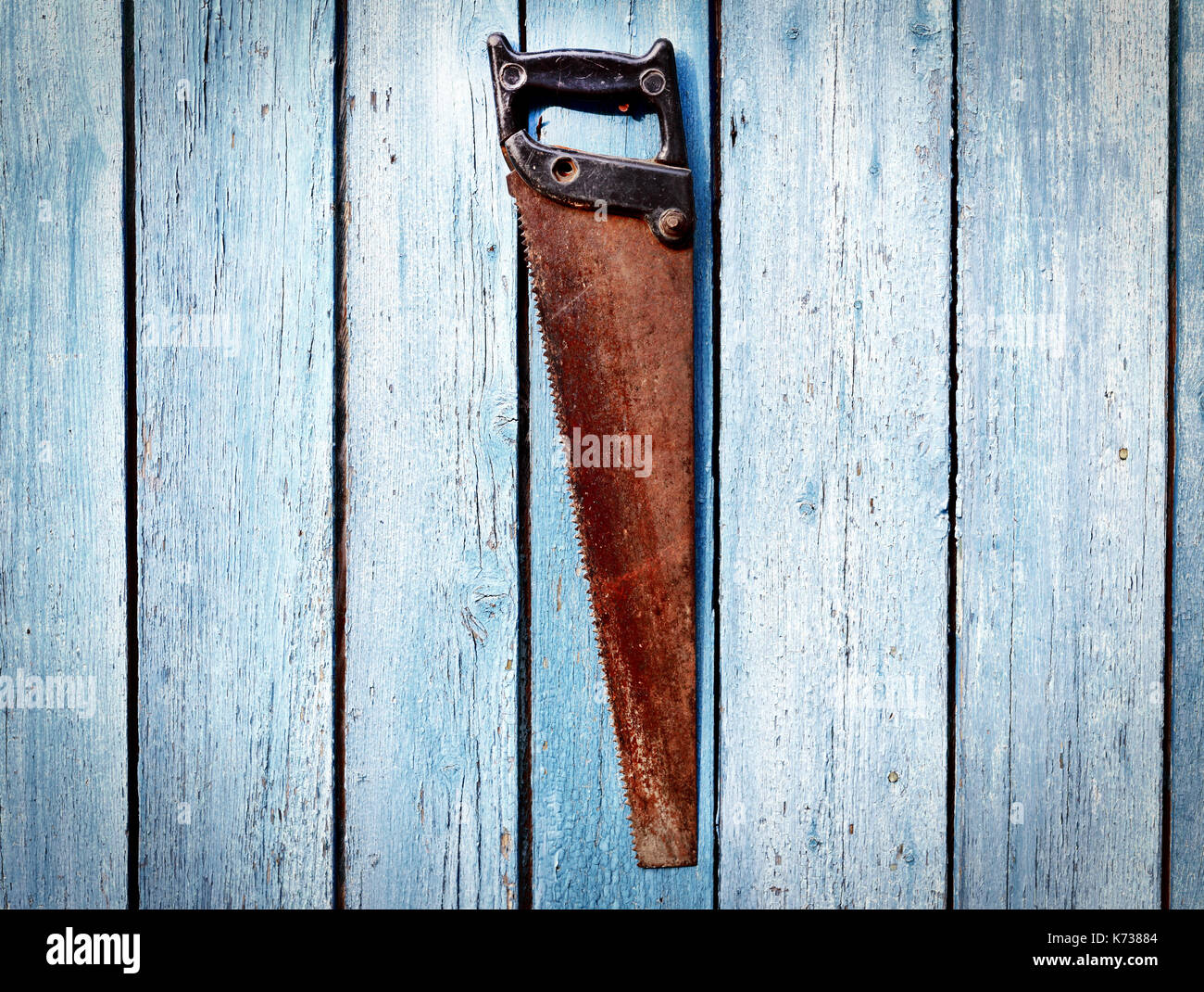 Hand saw hanging hi-res stock photography and images - Alamy