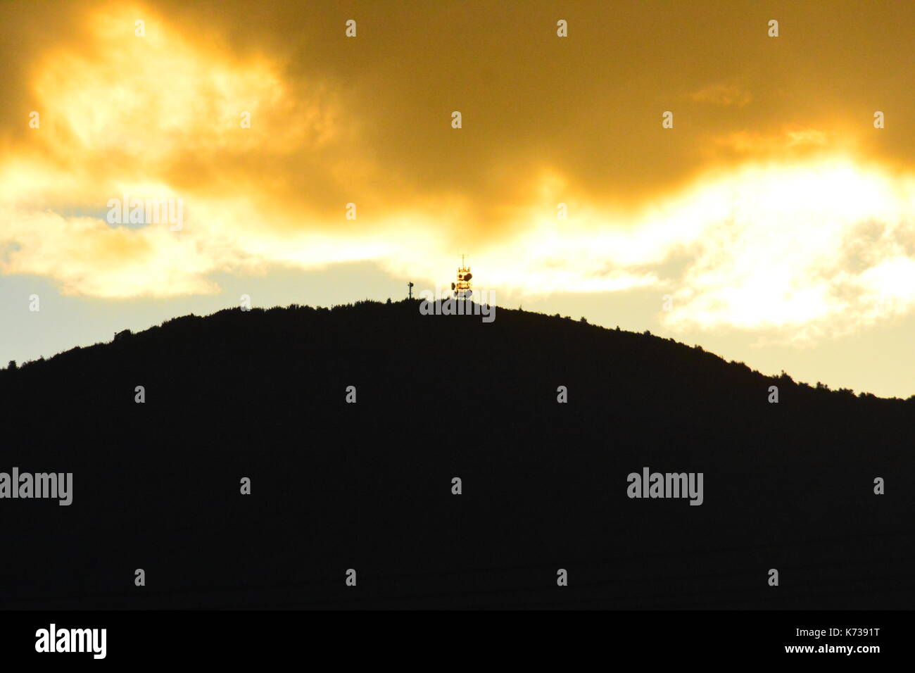 Telephoto shot sun hi-res stock photography and images - Alamy