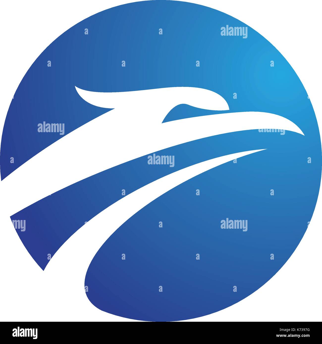 falcon eagle icon Template design illustration Stock Vector Image & Art ...