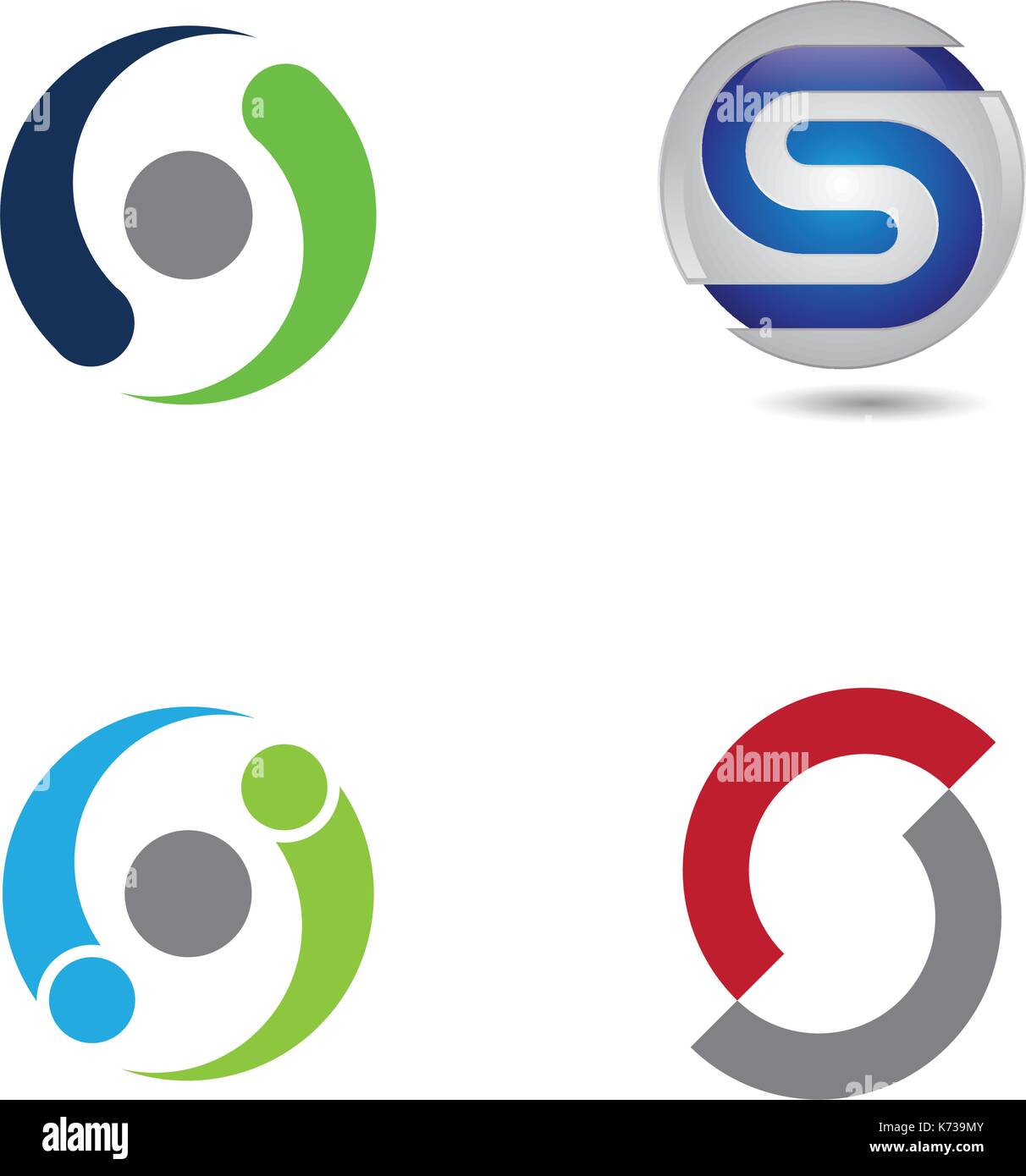 Business corporate S letter logo design vector Stock Vector Image & Art ...