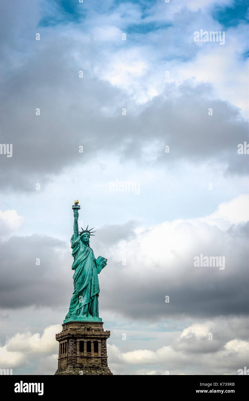 The iconic Statue of Liberty in New York City, USA Stock Photo - Alamy