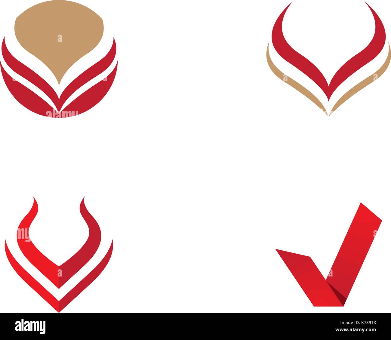 V Letter Logo Business Template Vector icon design Stock Vector Image ...