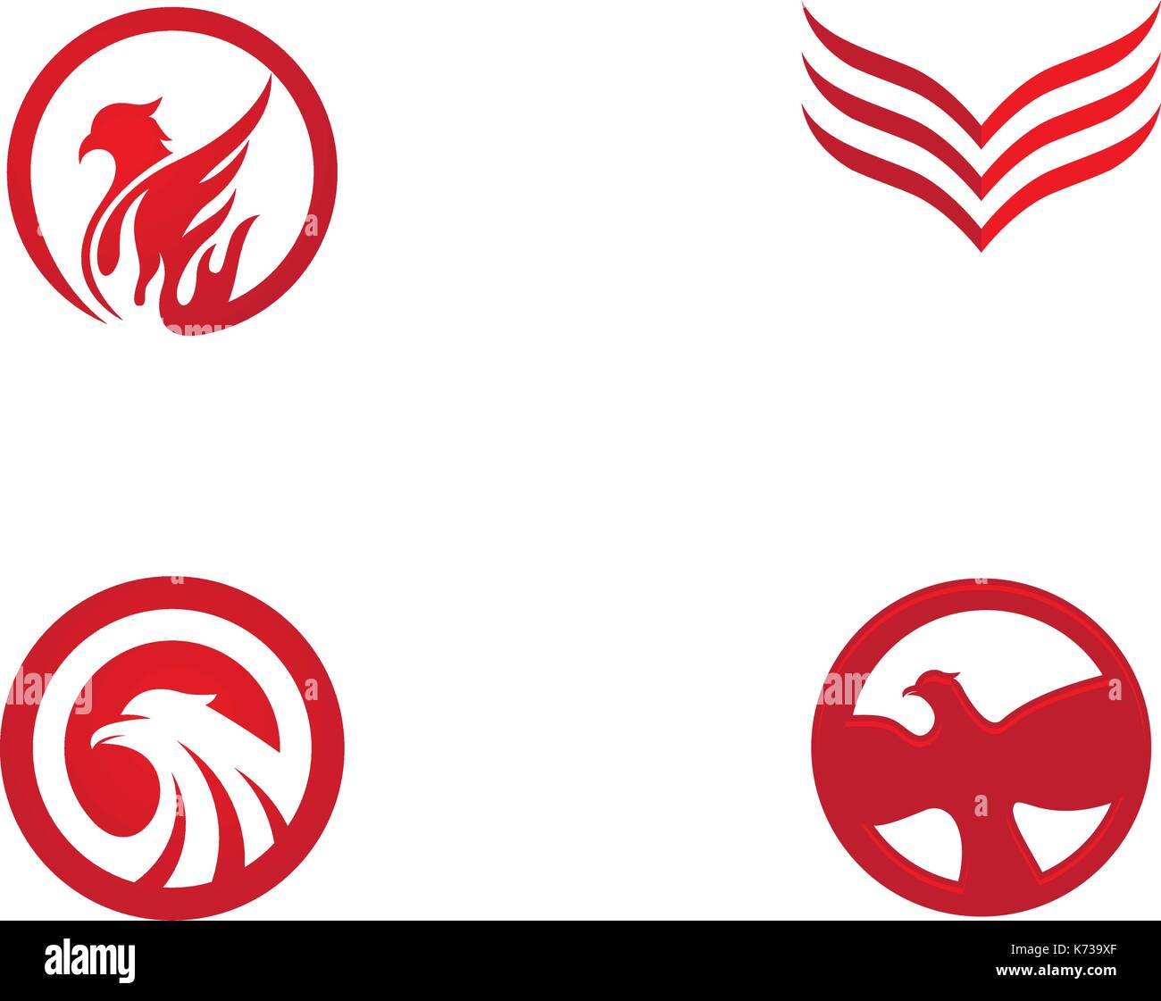 falcon eagle icon Template design illustration Stock Vector Image & Art ...