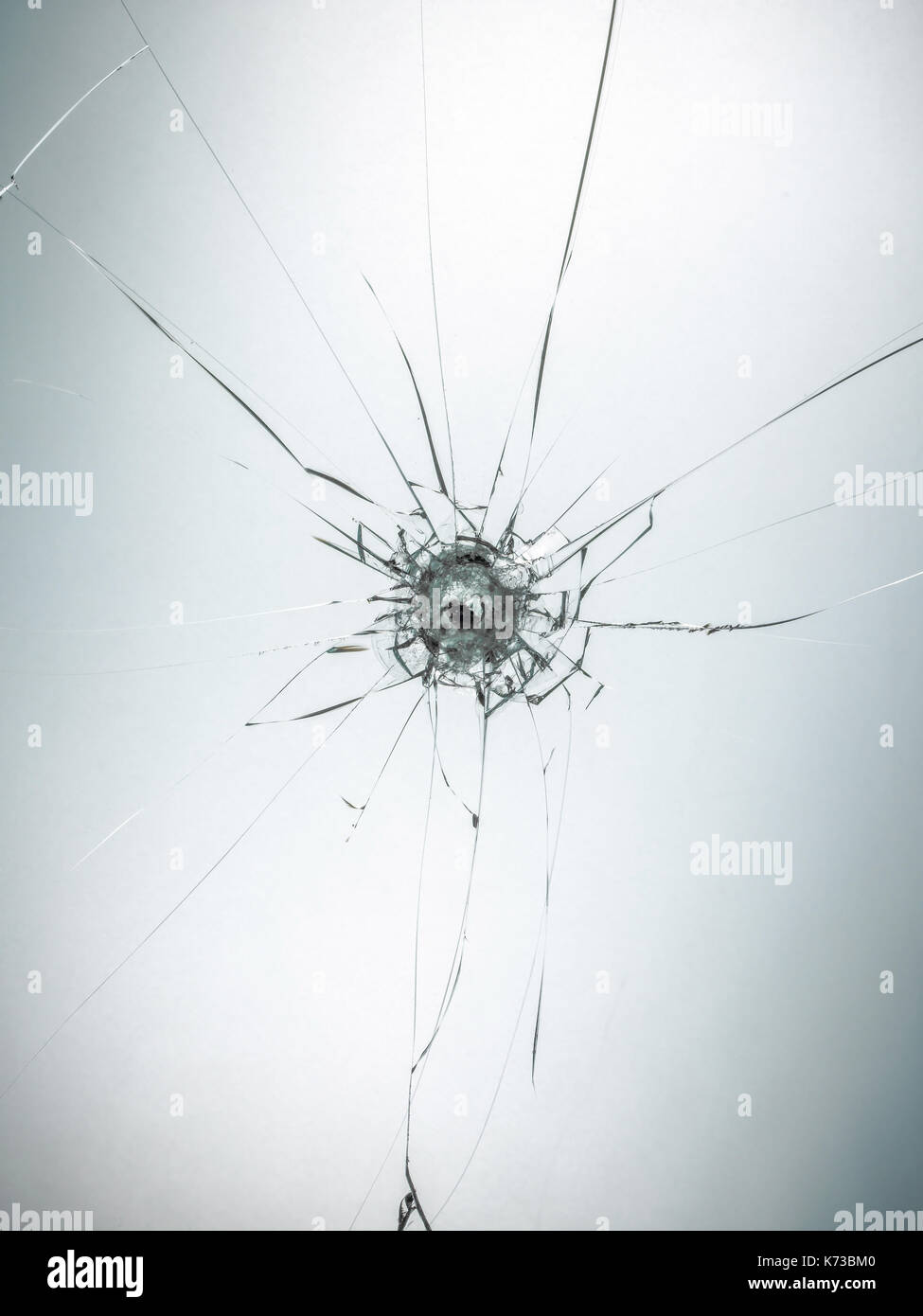 broken glass white background Stock Photo - Alamy