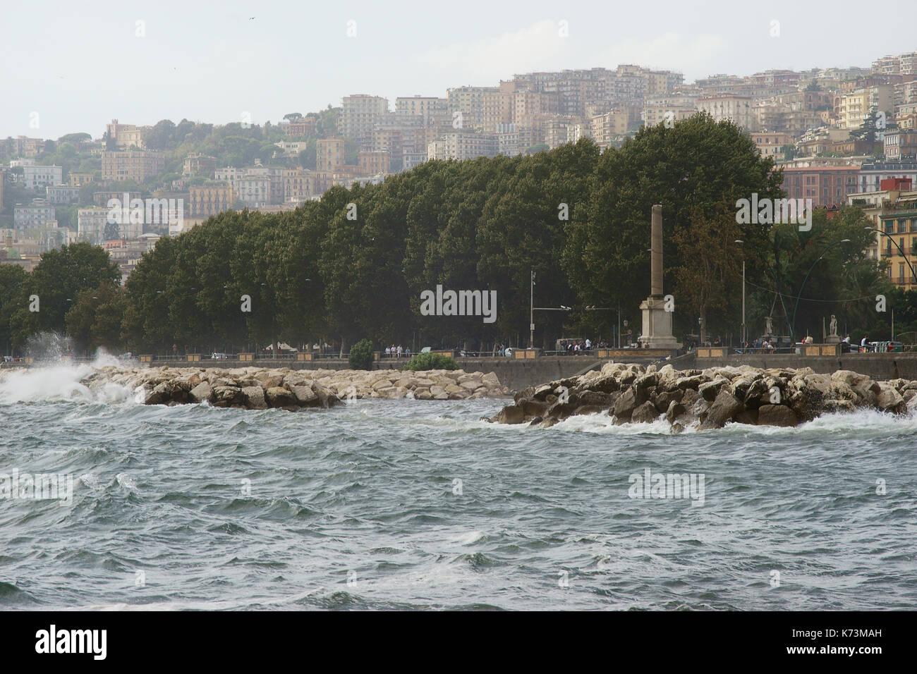 Napoli italy waterfront via hi-res stock photography and images - Alamy