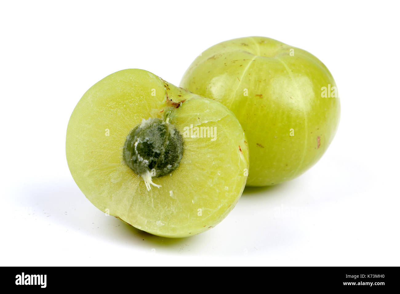 amla in white Stock Photo - Alamy