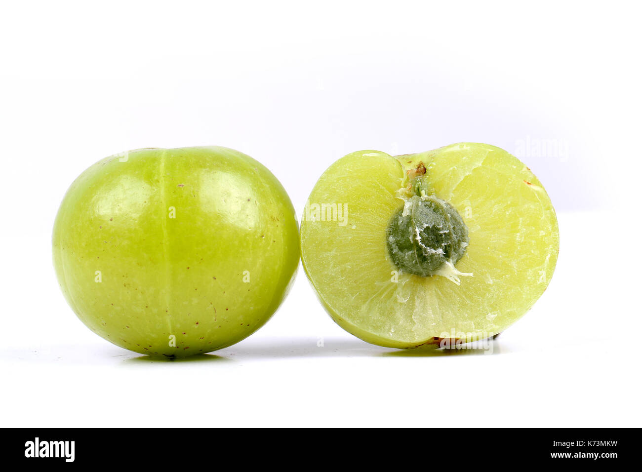 amla in white Stock Photo - Alamy
