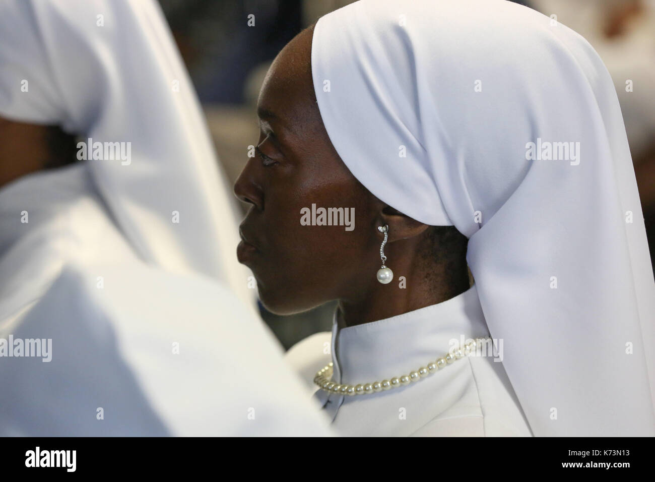 London UK. 22nd march 2015 Nation of Islam Woman at Muhammad's Mosque ...