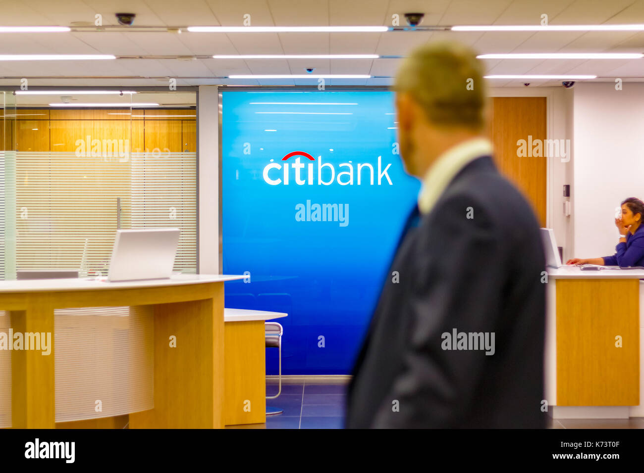 Citibank branch sign hi-res stock photography and images - Alamy