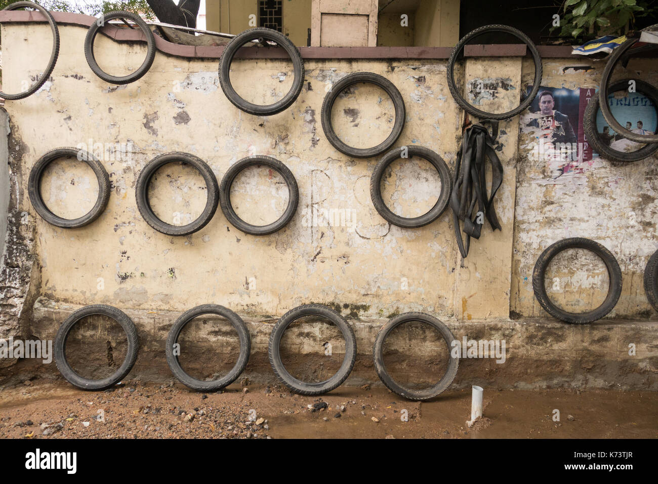 Indian cycle repair hi-res stock photography and images - Alamy