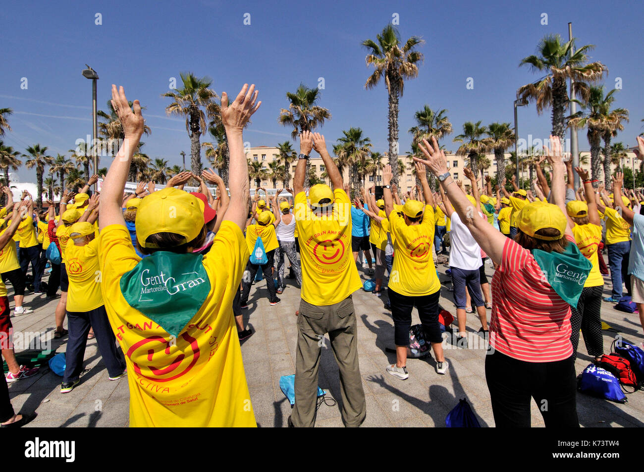 Collective exercises hi-res stock photography and images - Alamy