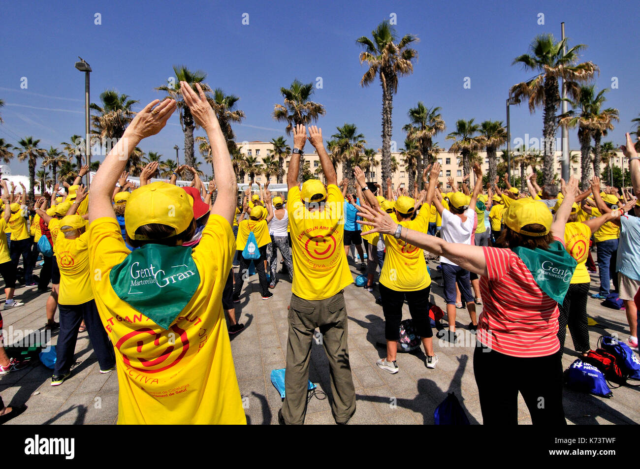 Collective exercises hi-res stock photography and images - Alamy