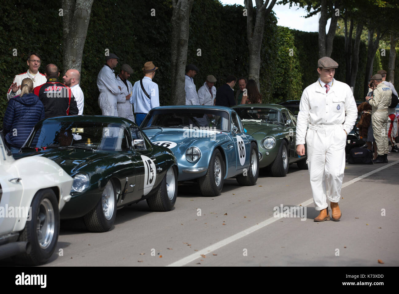 Goodwood Revival 2017 Meeting, Goodwood race track, organised by the ...