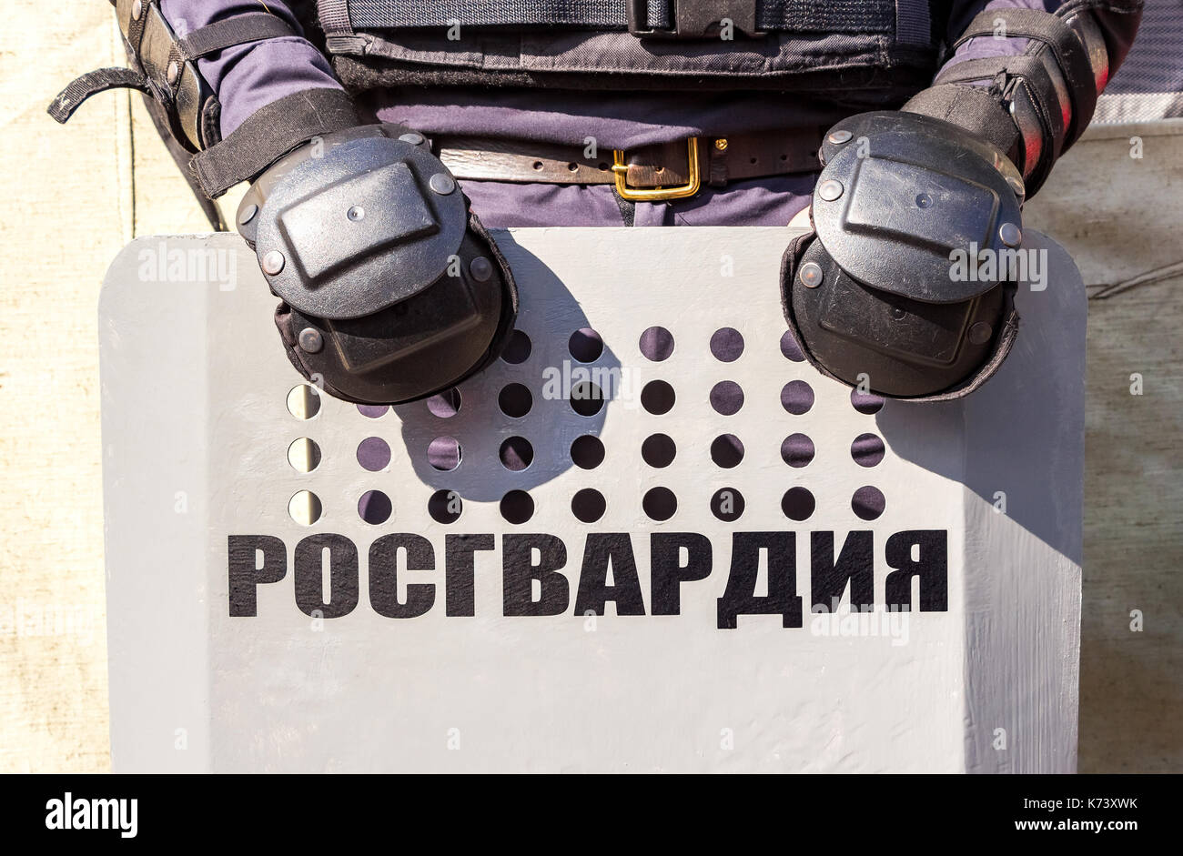 Riot police riot equipment shields hi-res stock photography and images ...