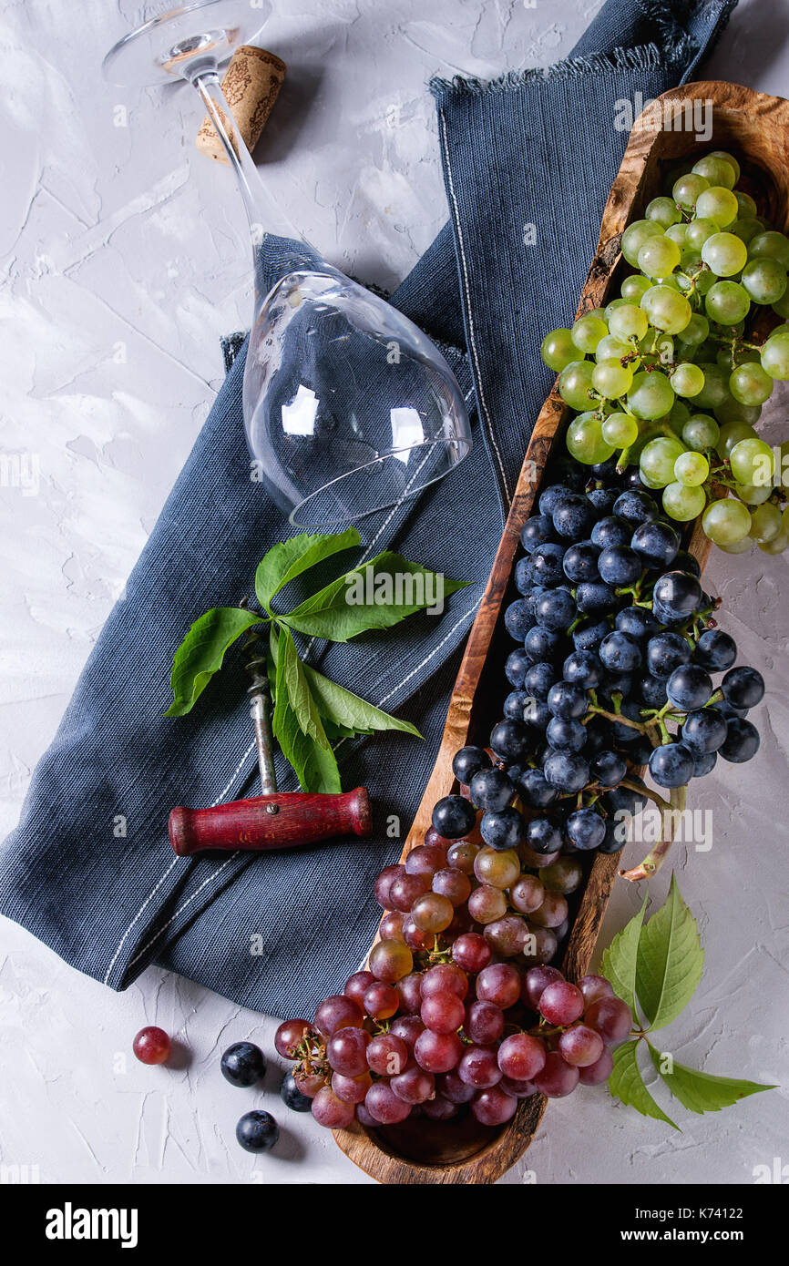 Variety of grapes Stock Photo - Alamy