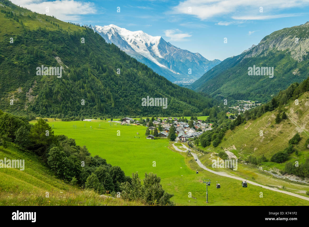 Le chamonix haute tour france savoie hi-res stock photography and ...
