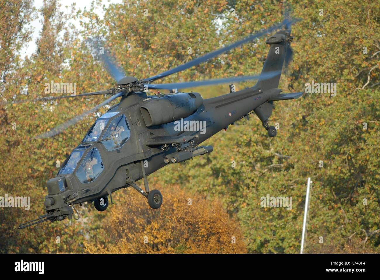 Italian army, antitank combat helicopter Agusta A 129 Mangusta Stock ...