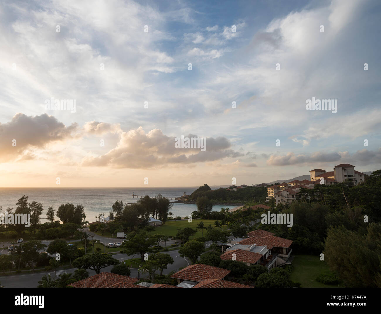 The Busena Terrace Hotel, Nago, Okinawa, Japan Stock Photo - Alamy