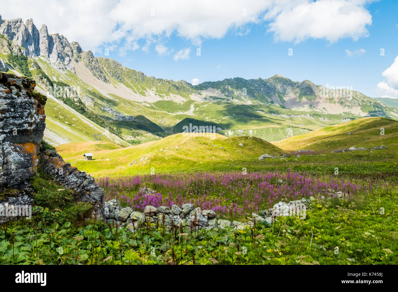 Les contamines summer hi-res stock photography and images - Alamy