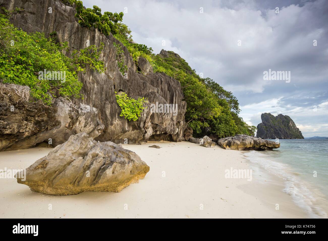 Philippines, Palawan, Taytay Bay, Pabellon Islands also known as ...