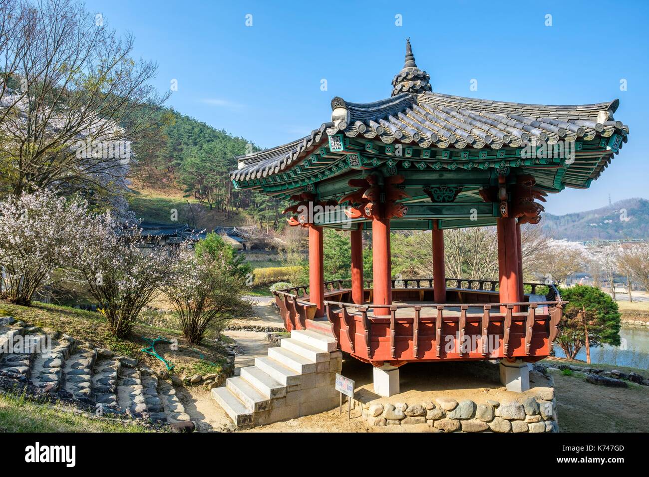 South Korea, North Gyeongsang province, Andong, Andong Folk Village ...