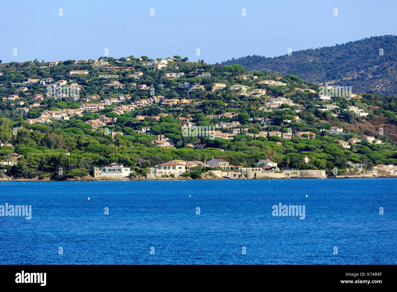 France, Var, Gulf of Saint Tropez, Sainte Maxime, beach Stock Photo - Alamy