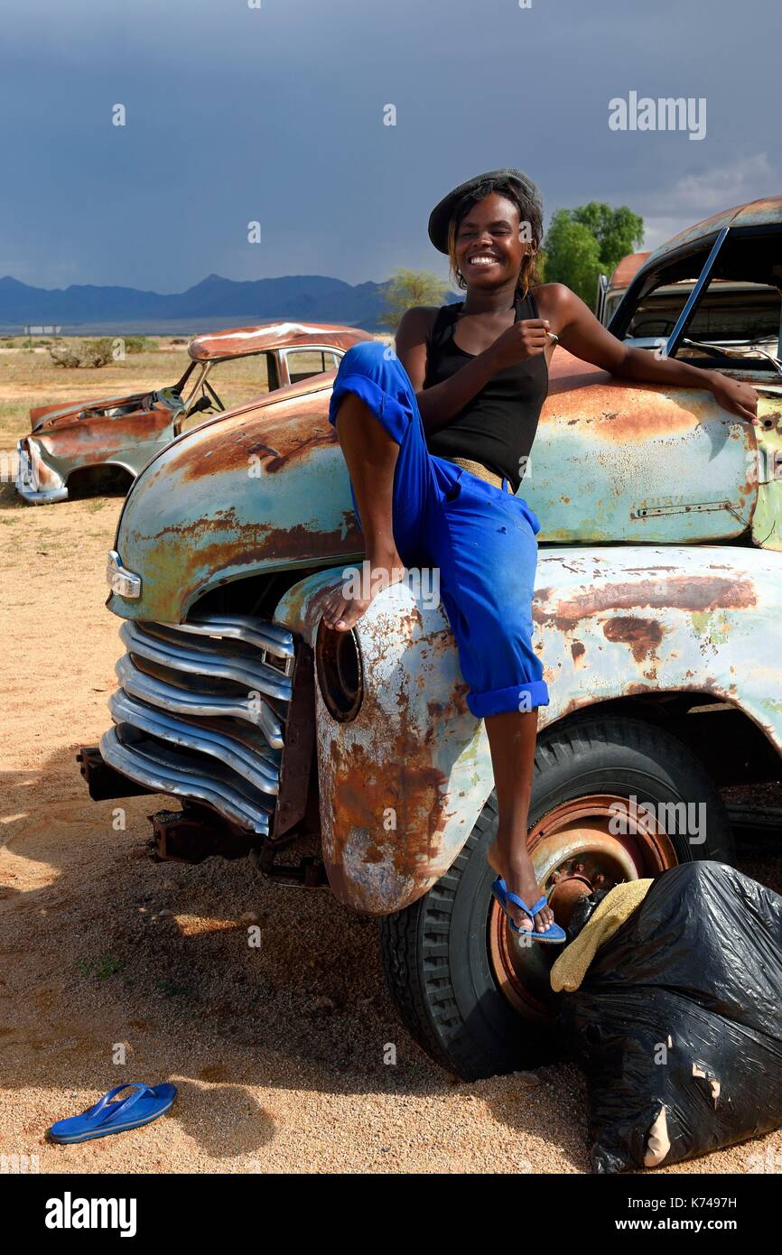 Namibian petrol station hi-res stock photography and images - Alamy